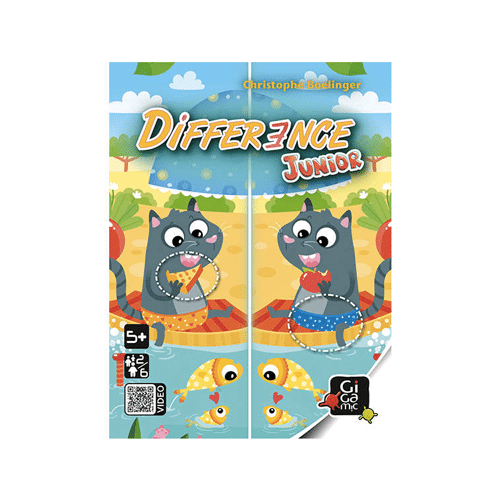 Différence Junior de Gigamic - Un jeu d'observation pour les enfants